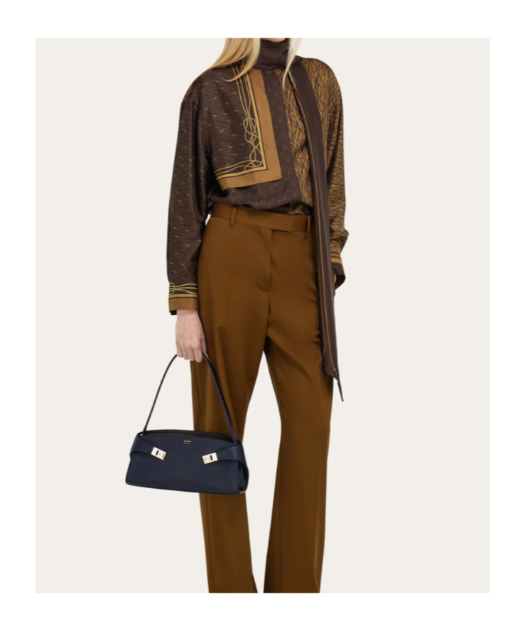 SALVATORE FERRAGAMO Salvatore Ferragamo Hug East-West Shoulder Bag